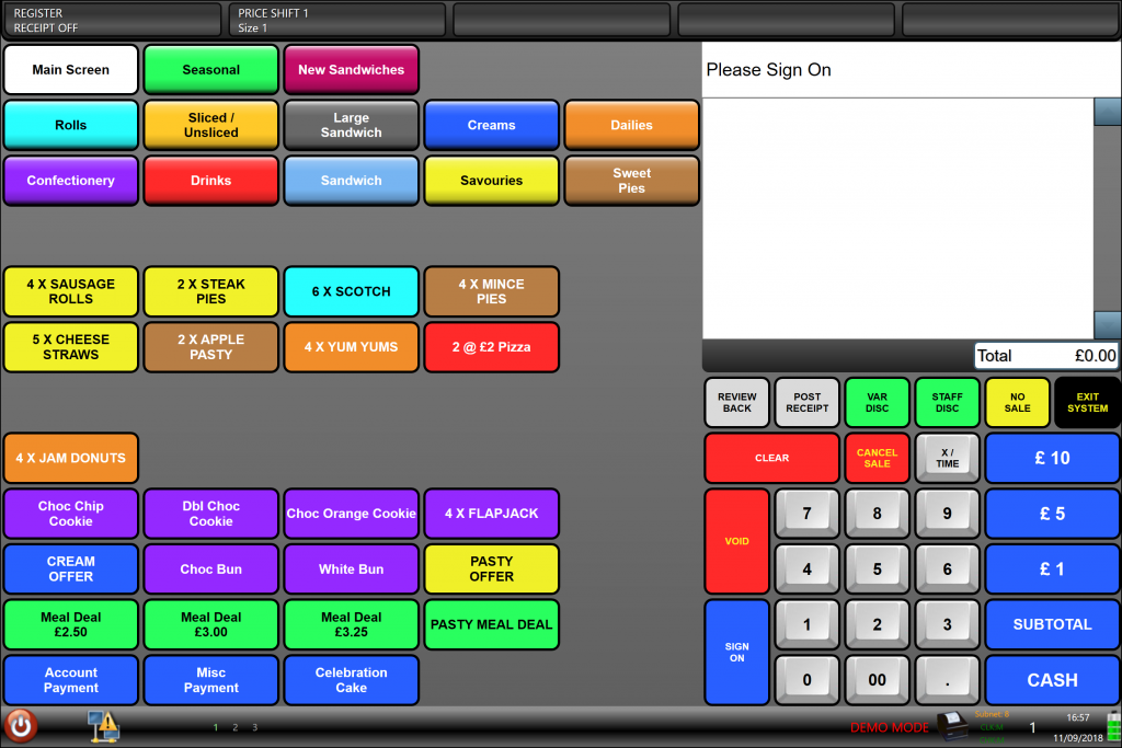 SamTouch S160 System Bundle – RED EPoS